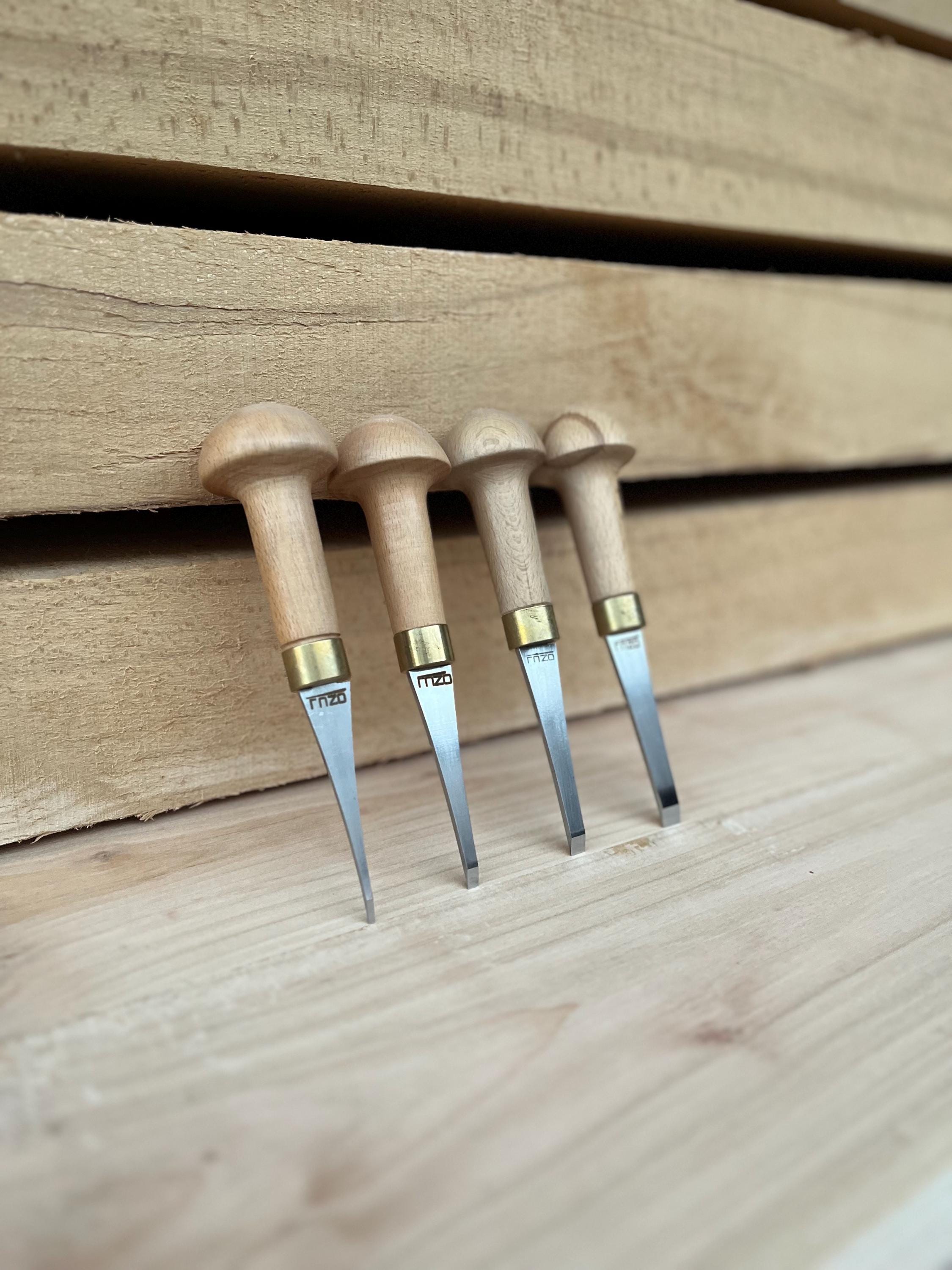 Handmade Palm Micro Chisel Set of 4, Woodworker Gift, Christmas Gift - Etsy