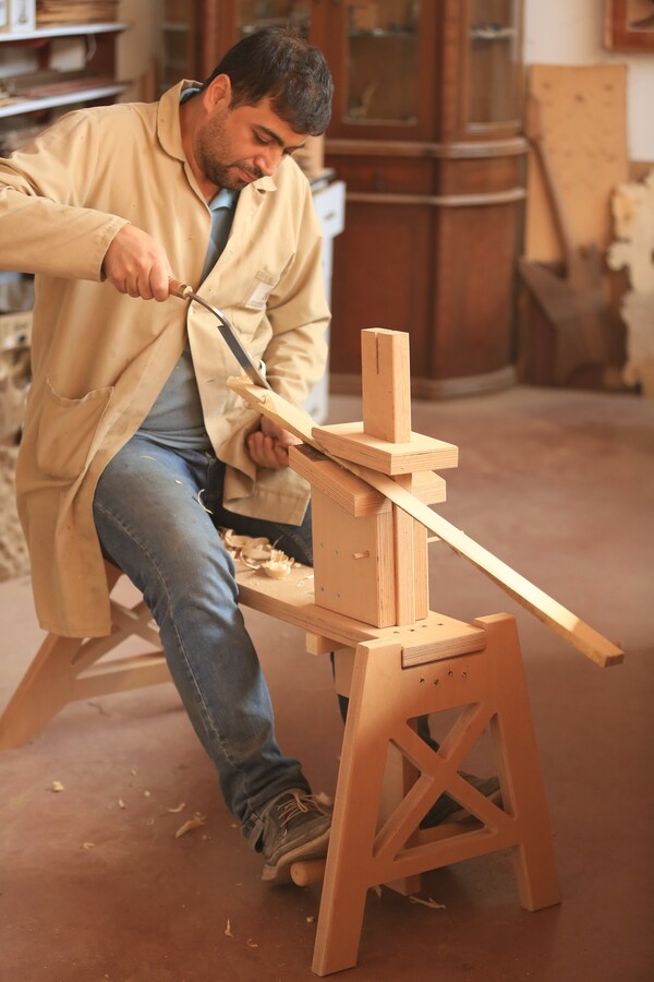 Shave Horse/spoon Mule Woodworking Bench Plans - Etsy Canada