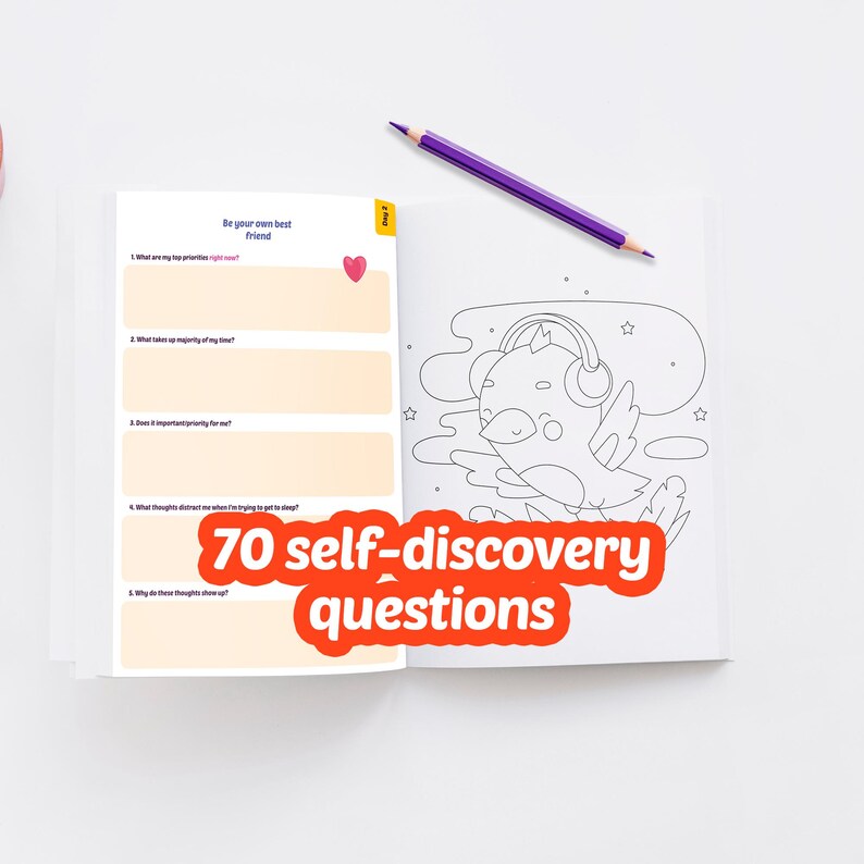 Printable Self-reflection Journal for Personal Development | Daily Self ...