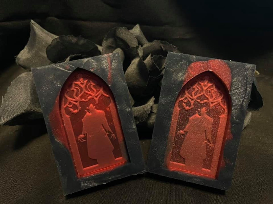 Nosferatu Window Pair, Siliconmould, Silikonform, Gothic, Resinmould ...