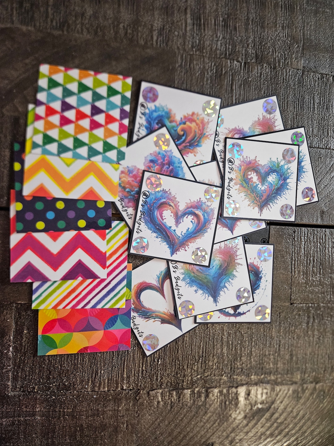 Heart Mini Mystery Scratch off Card - Etsy