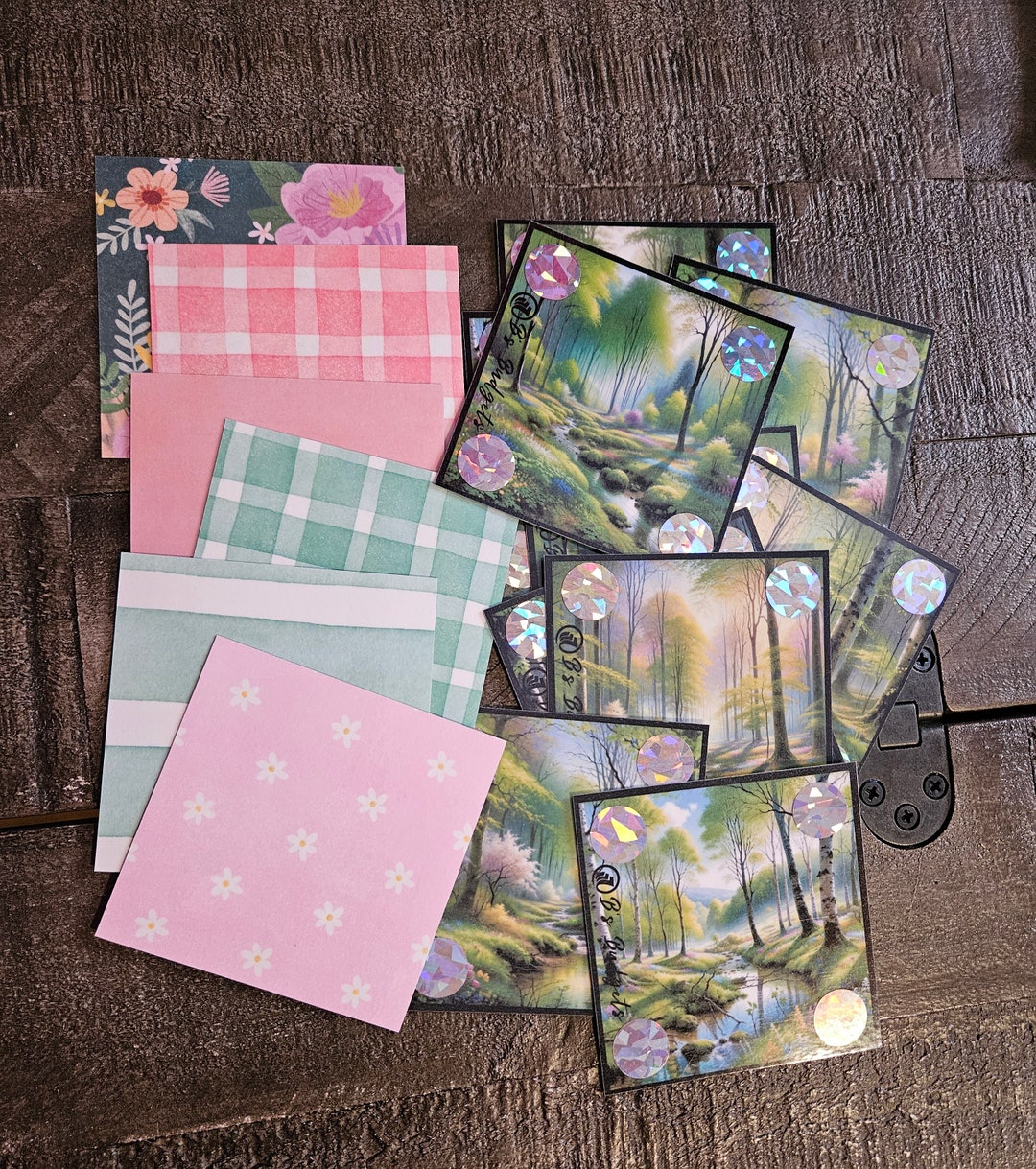 Forest Mini Mystery Scratch off Card - Etsy