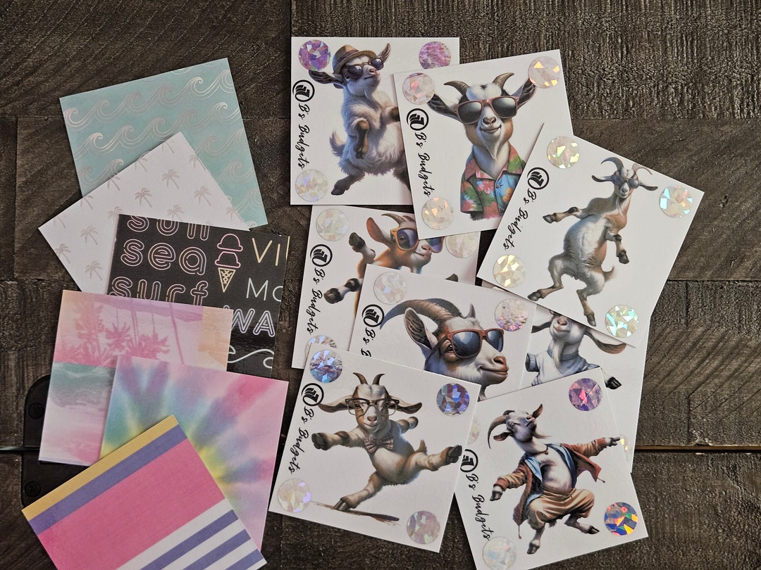 Goats Mini Mystery Scratch off Cards - Etsy