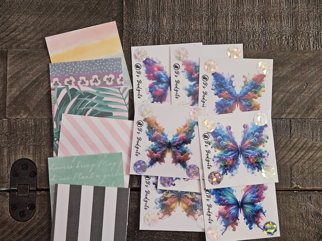 Butterfly Mini Mystery Scratch off Card - Etsy