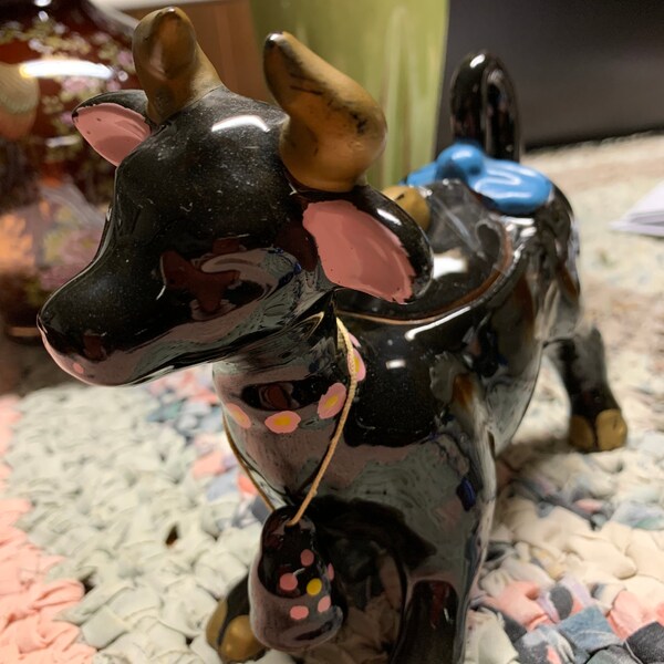 Cow Sugar Bowl - Etsy