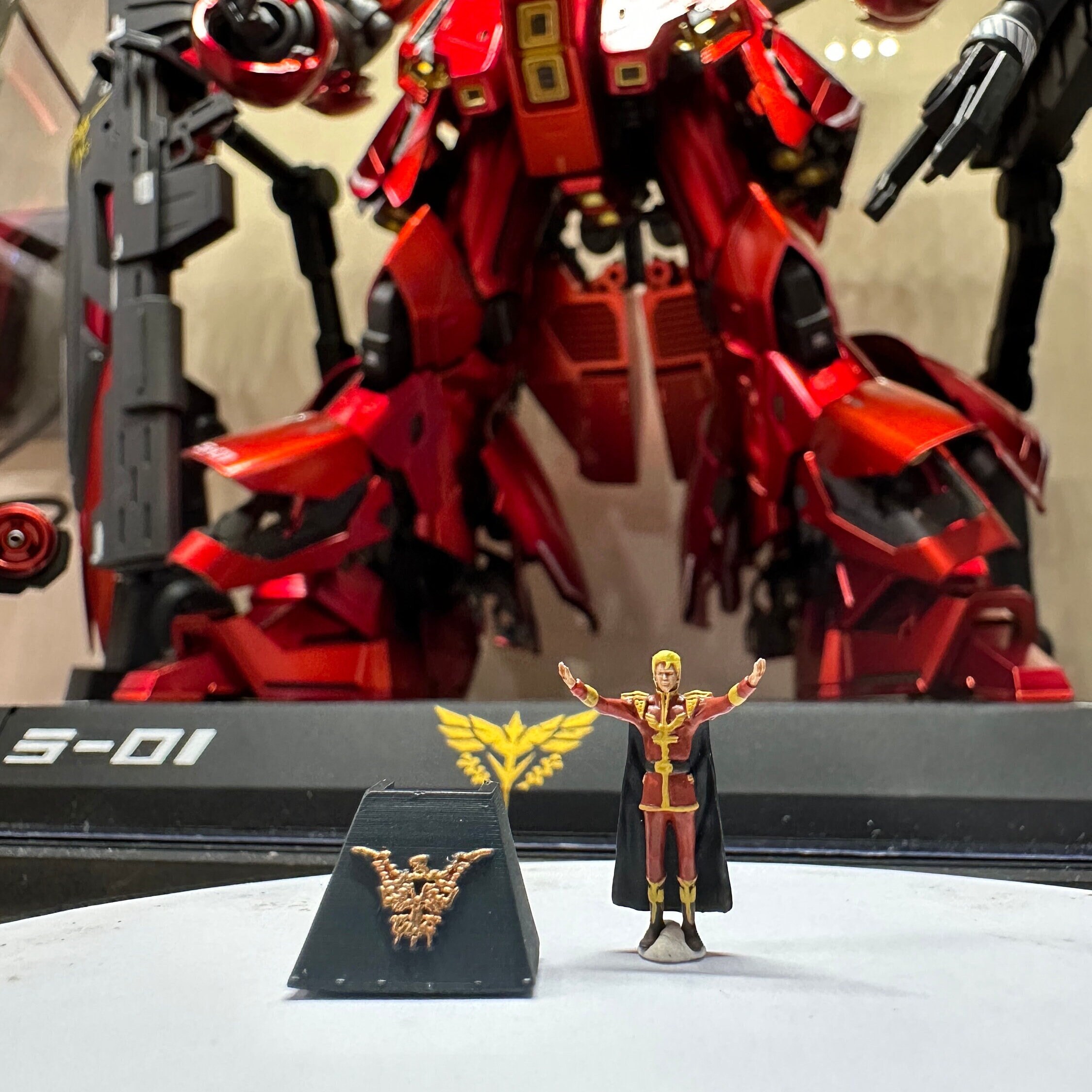 1/100 Char & Neo Zeon Soldiers Gundam 0093 Char's Counterattack Scene ...