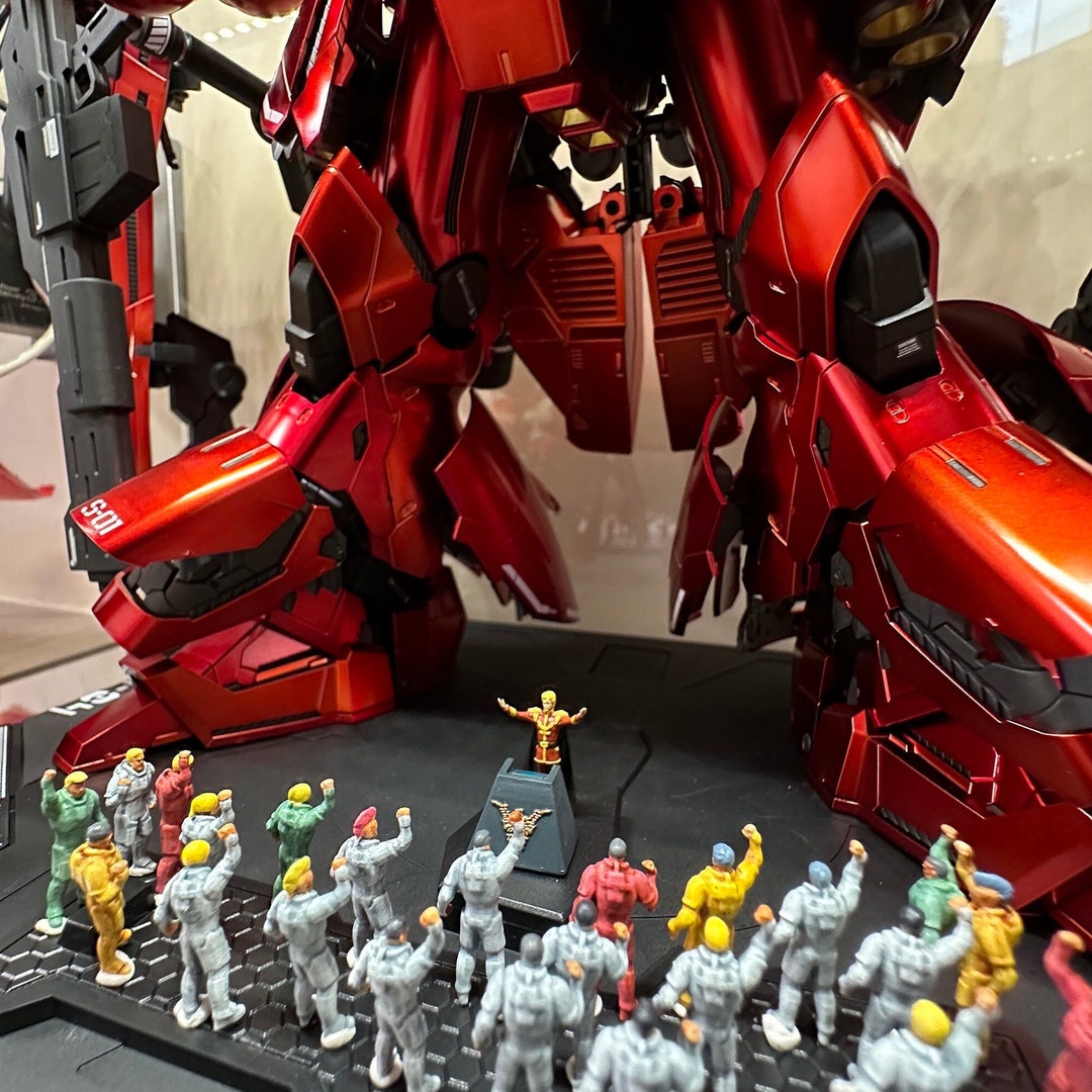 1/100 Char & Neo Zeon Soldiers Gundam 0093 Char's Counterattack Scene ...