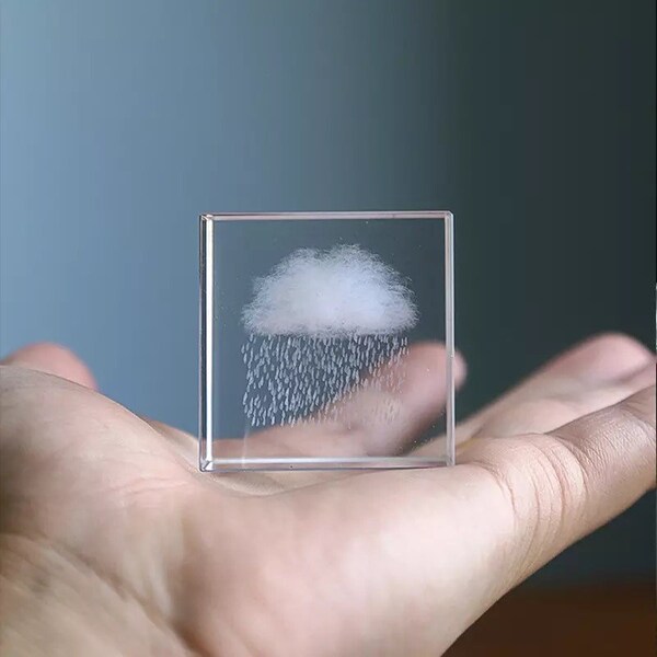 Raindrop Crystals - Etsy