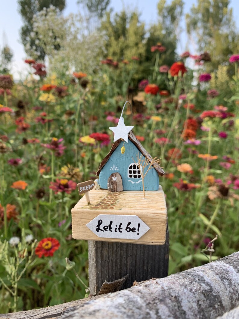 Little Wood House, Special Gift, Birthday Gift, Mini House, Wooden ...