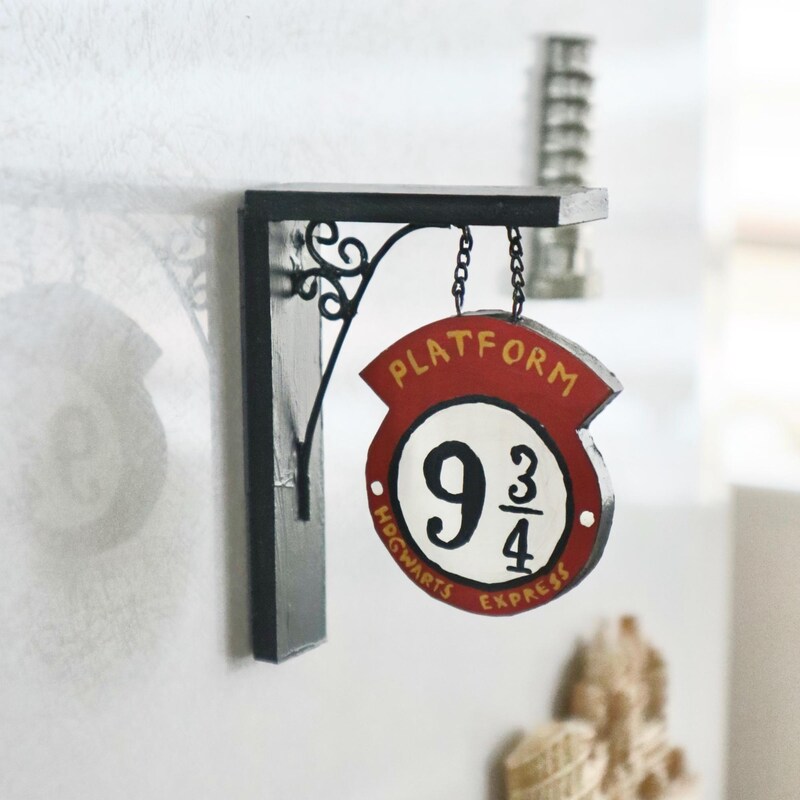 Platform 9 3 4 Sign - Etsy