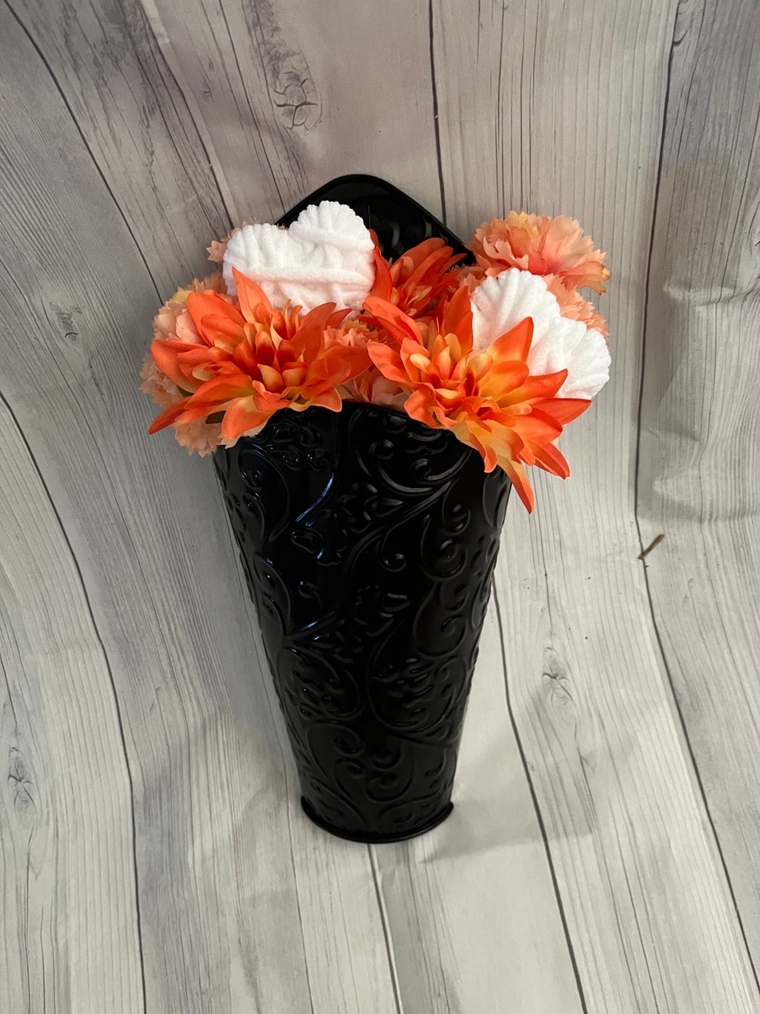 Orange Wall Planter - Etsy