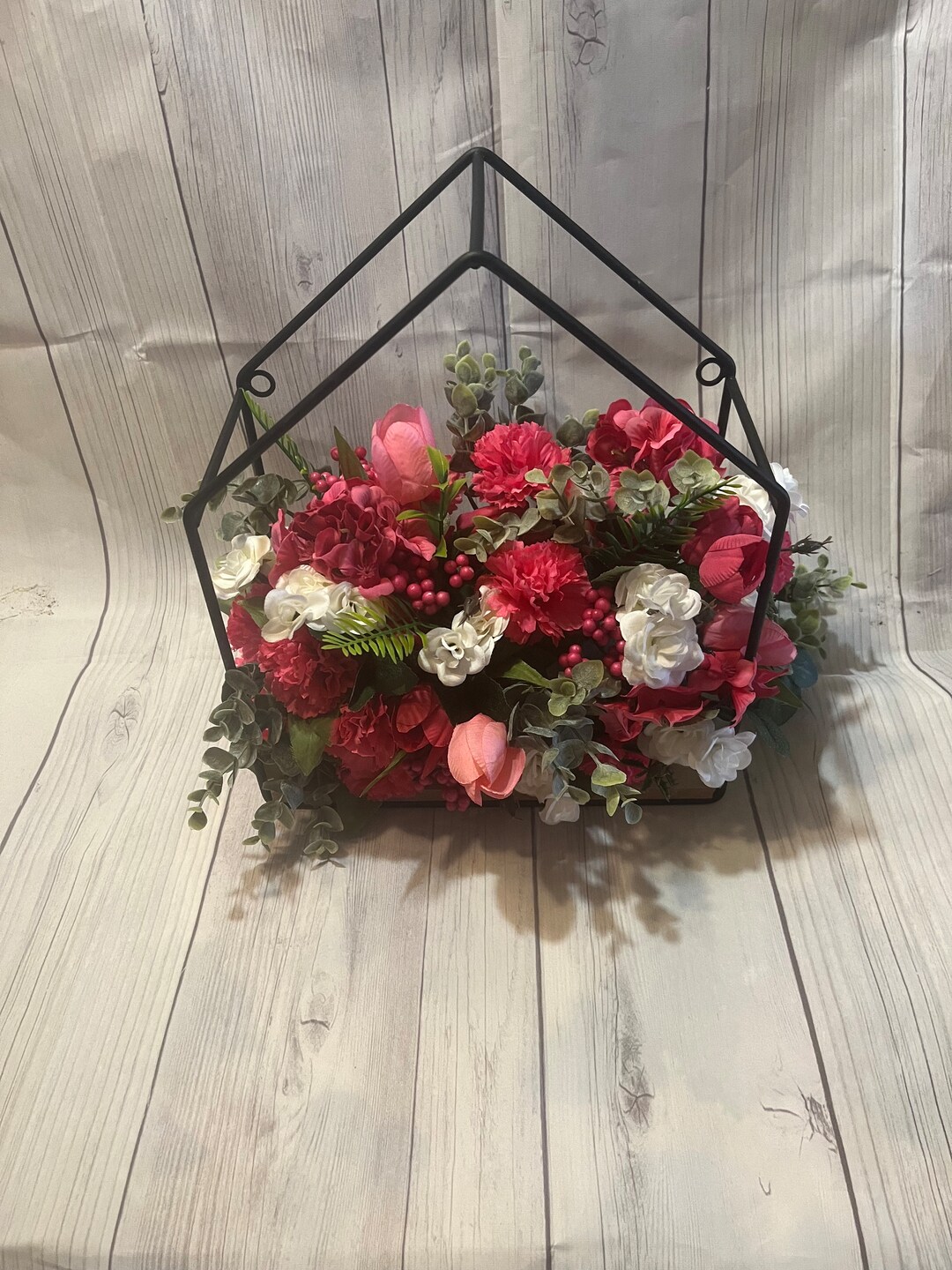 Pink Floral Arrangement - Etsy