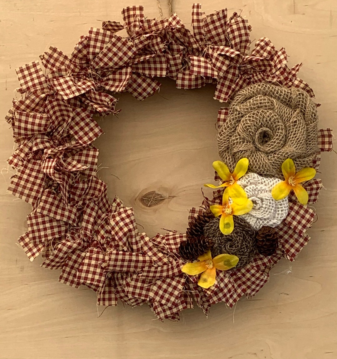 12 All Occasion Wreath, Farmhouse Wreath, Rustic Wreath, Country Wreath ...