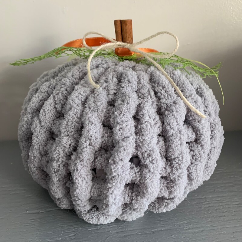 Chunky Yarn Pumpkin - Etsy
