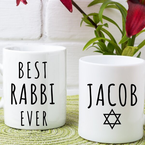 Rabbi & Mug - Etsy