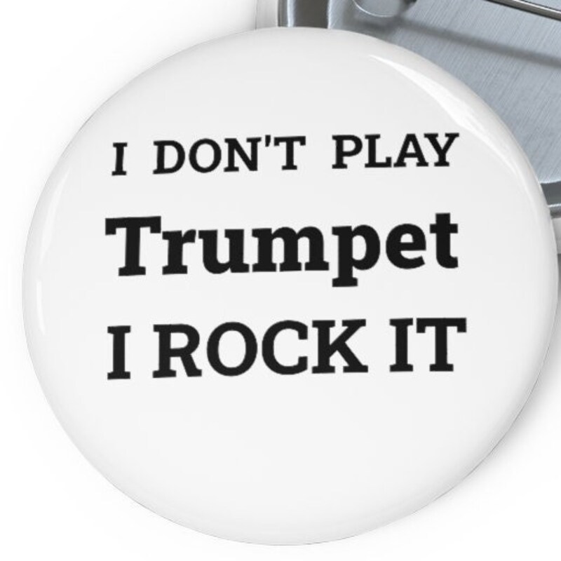 Trumpet Pin - Etsy