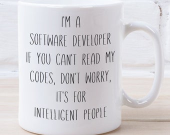 Software Developer Coffee Gift Software Developer Mug - Etsy