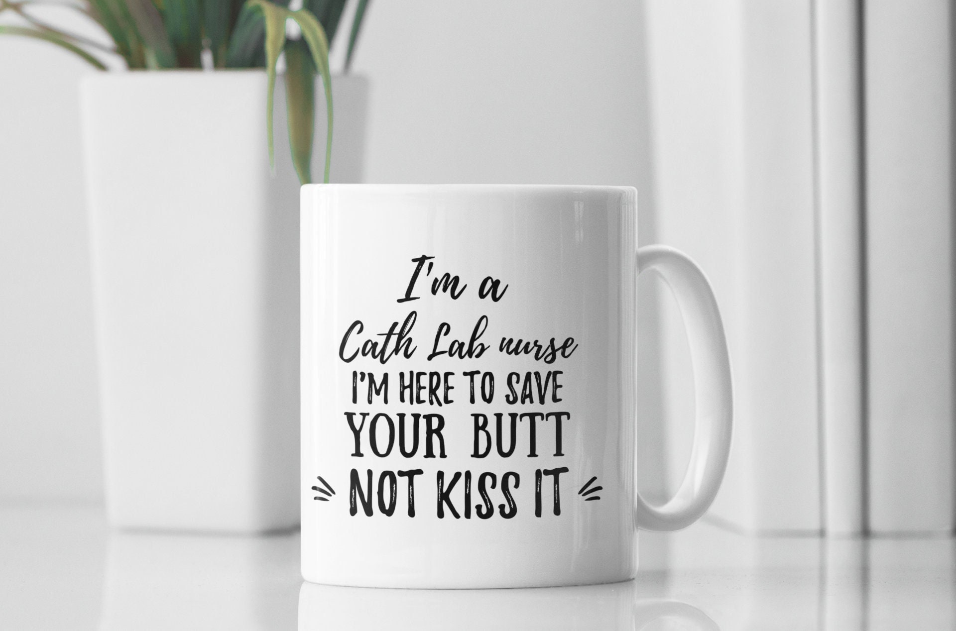 Cath Lab Nurse Gift Coffee Mug Custom Funny Gifts for a Cath - Etsy