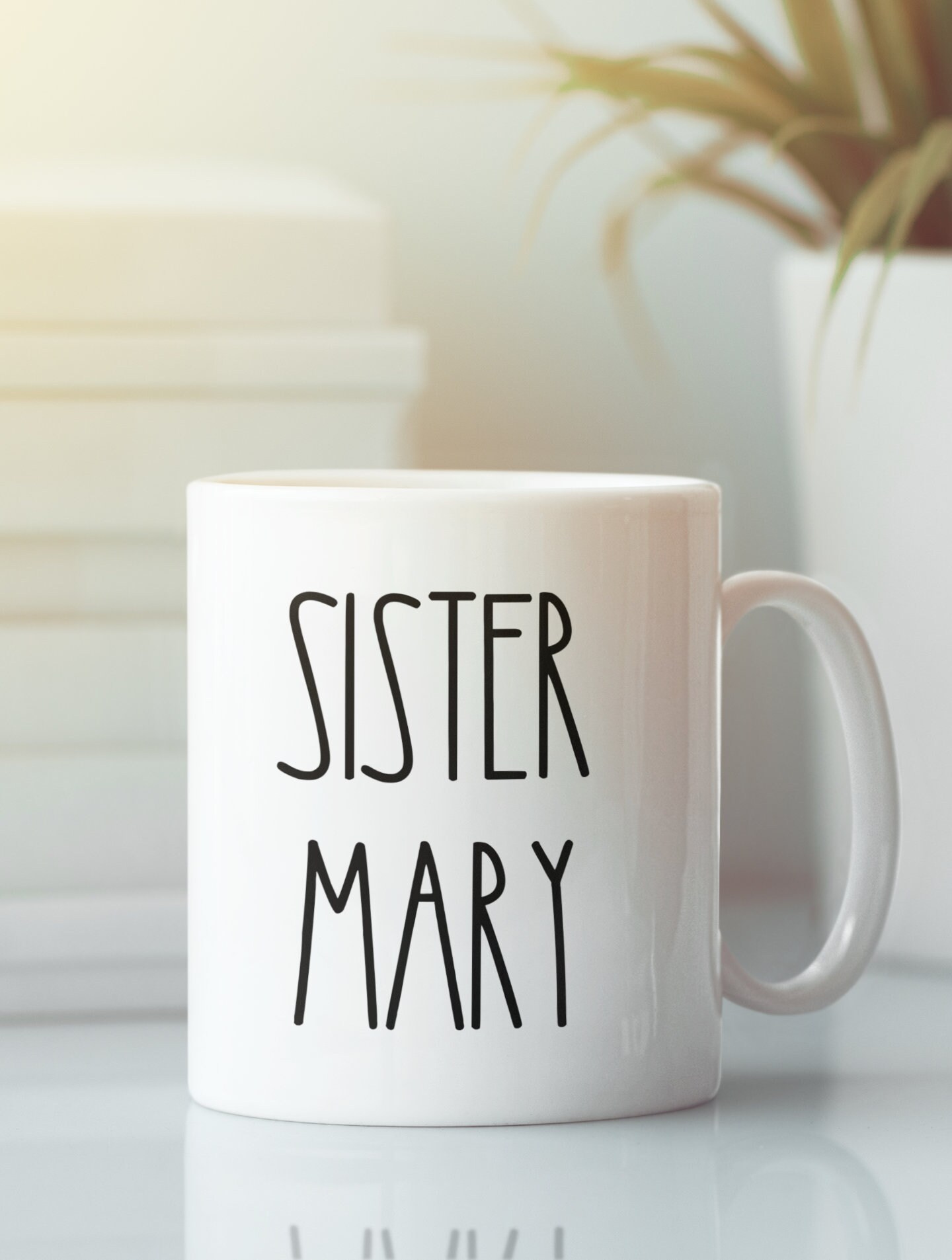 Personalized Christian Mugs Priest Coffee Mug Nun Mug - Etsy