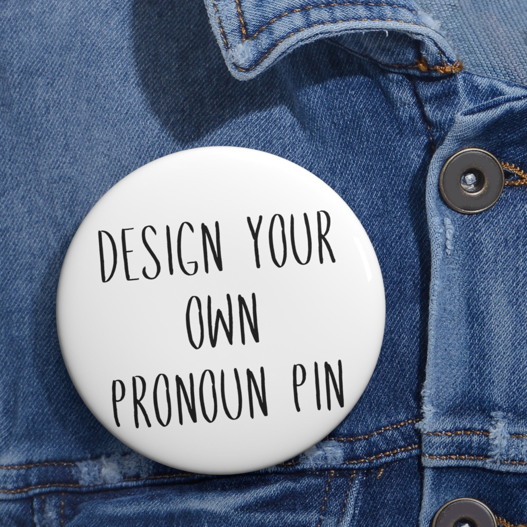 Pronoun Pins, Pronoun Pin, Pins, Pronoun Enamel Pins, Enamel Pins ...