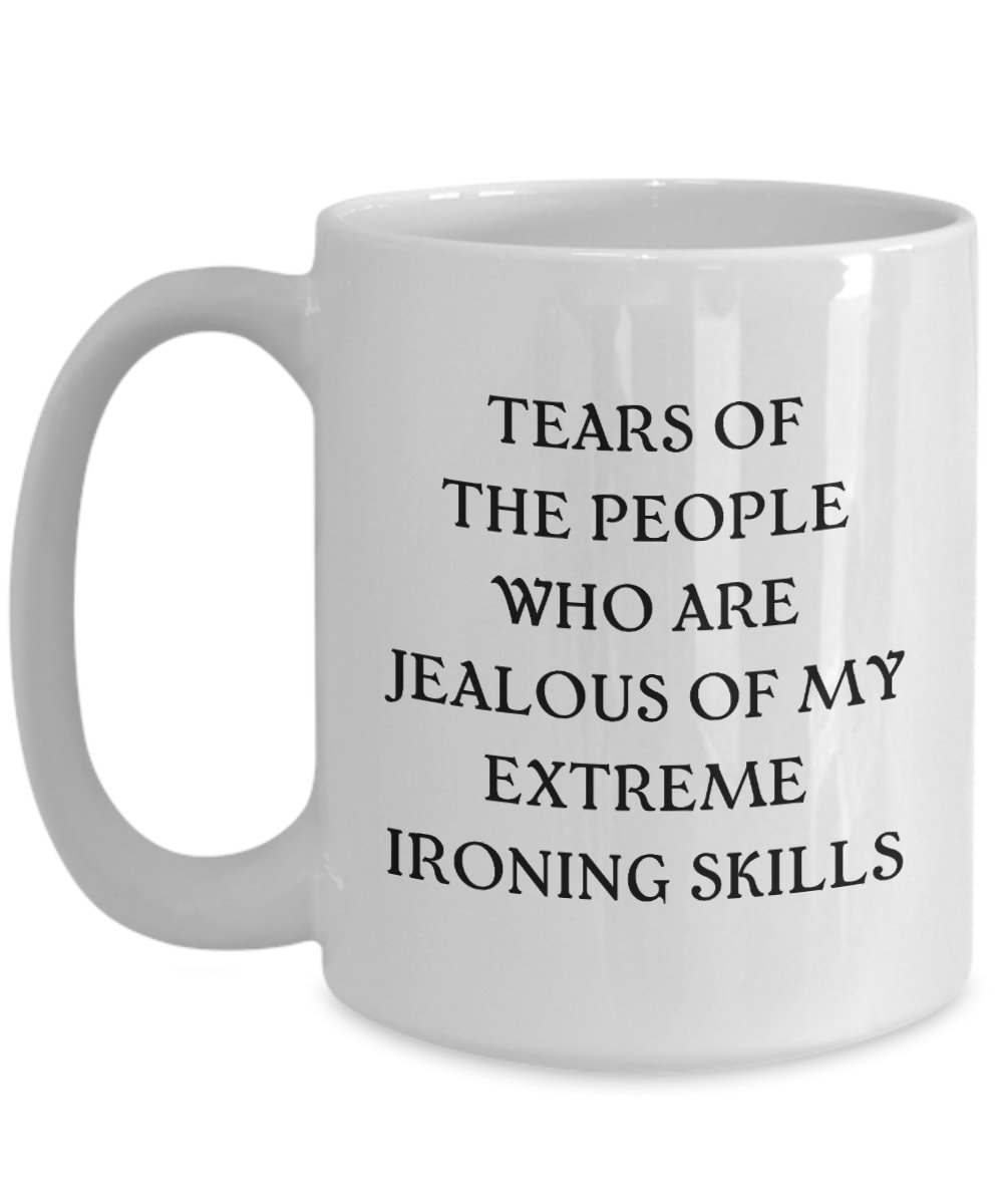 Extreme Ironing Mug Tears of the People I Beat at Extreme - Etsy