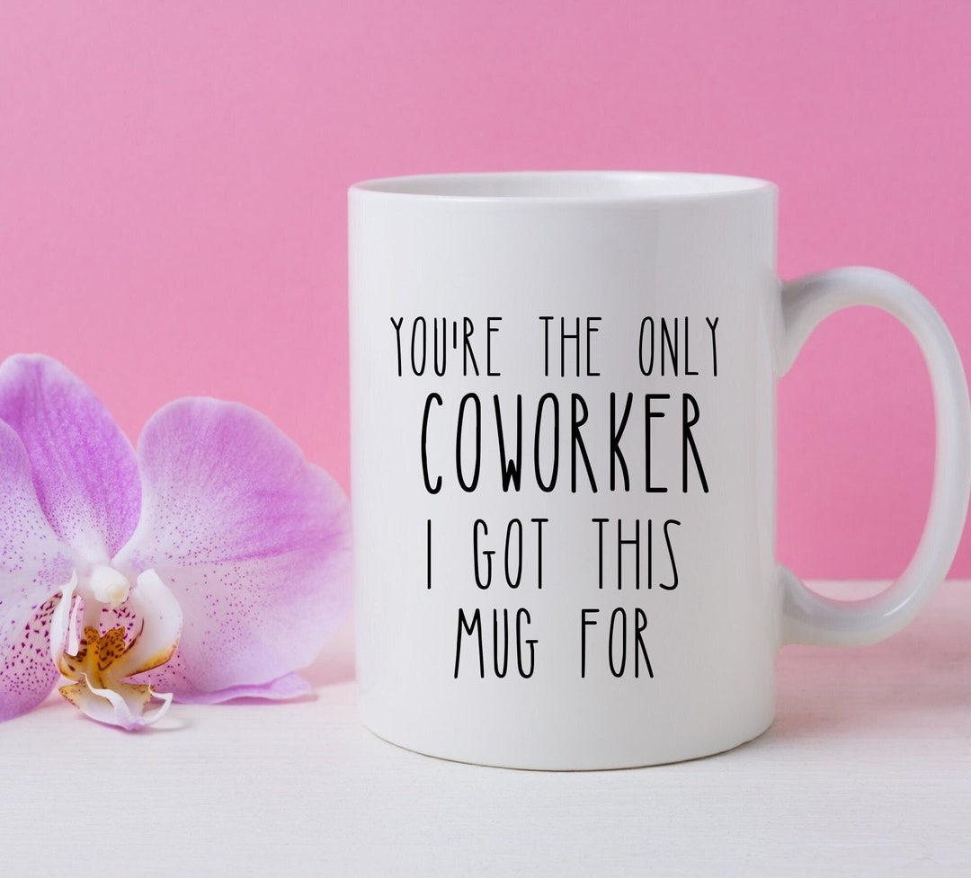 Bestie Coworker Mug, Work Bestie Mug, Work Bestie Mug Personalize ...
