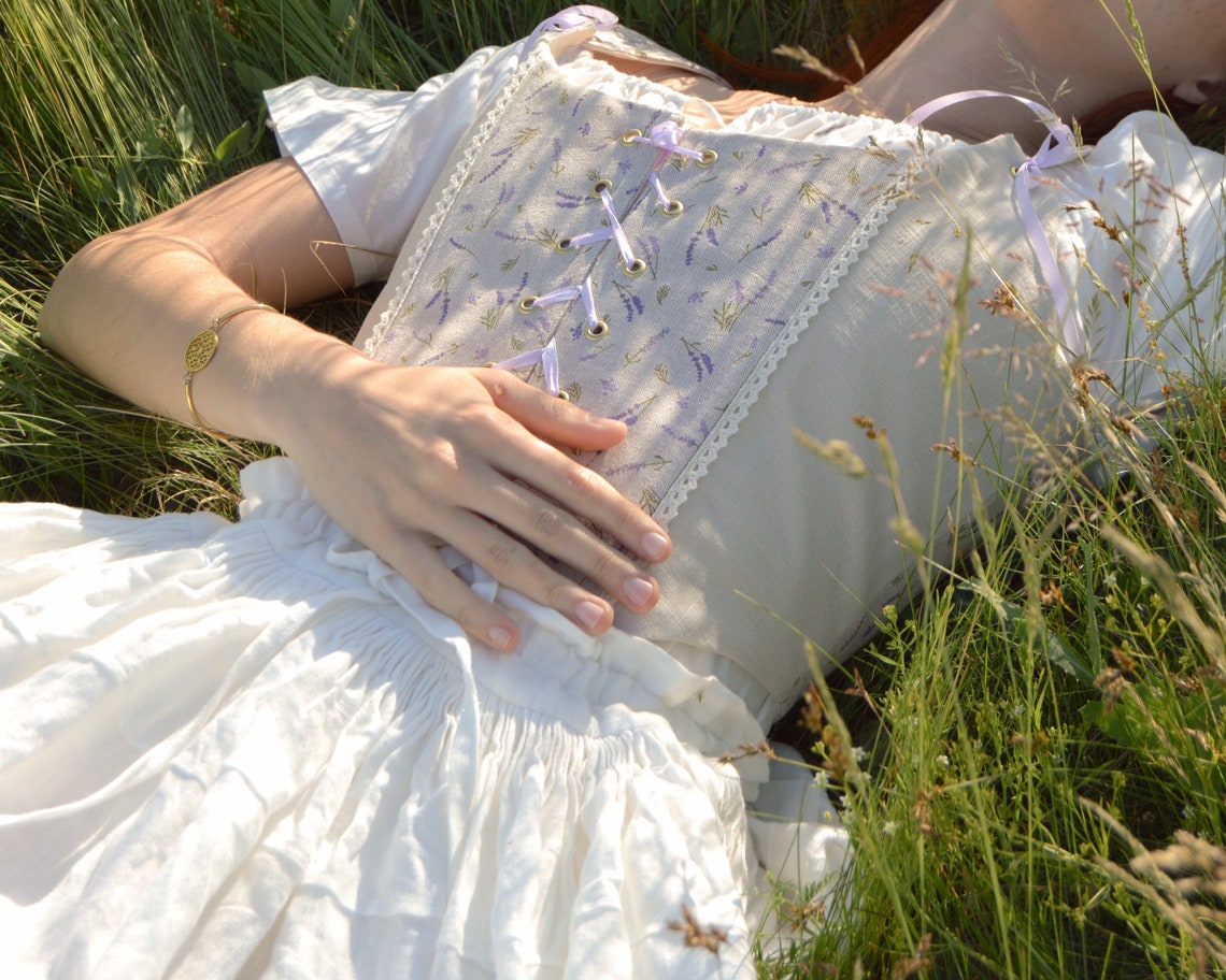 Renaissance Corset Bodice Corset Stays Cottage Core Corset - Etsy