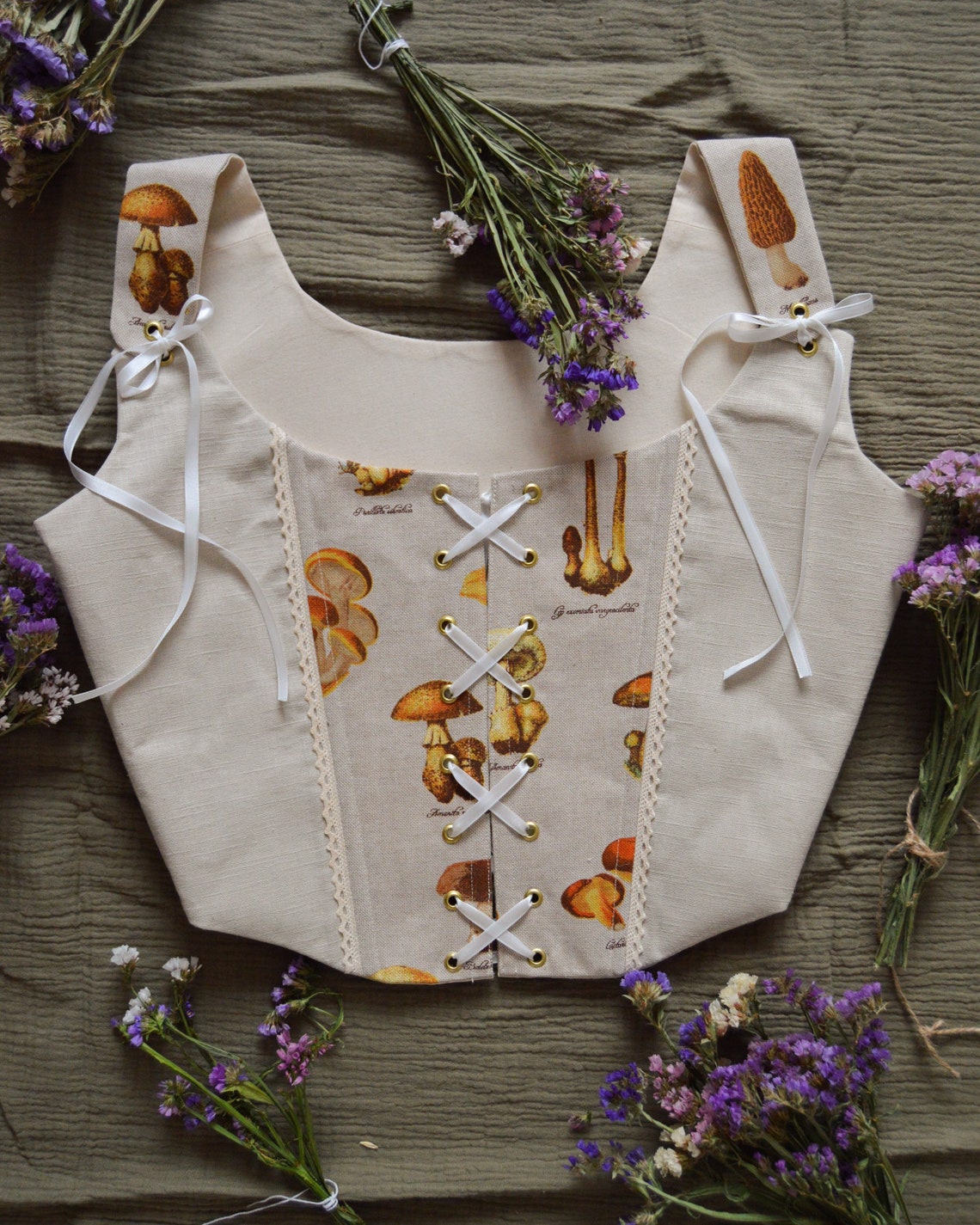 Renaissance Corset Bodice Corset Stays Cottage Core Corset - Etsy