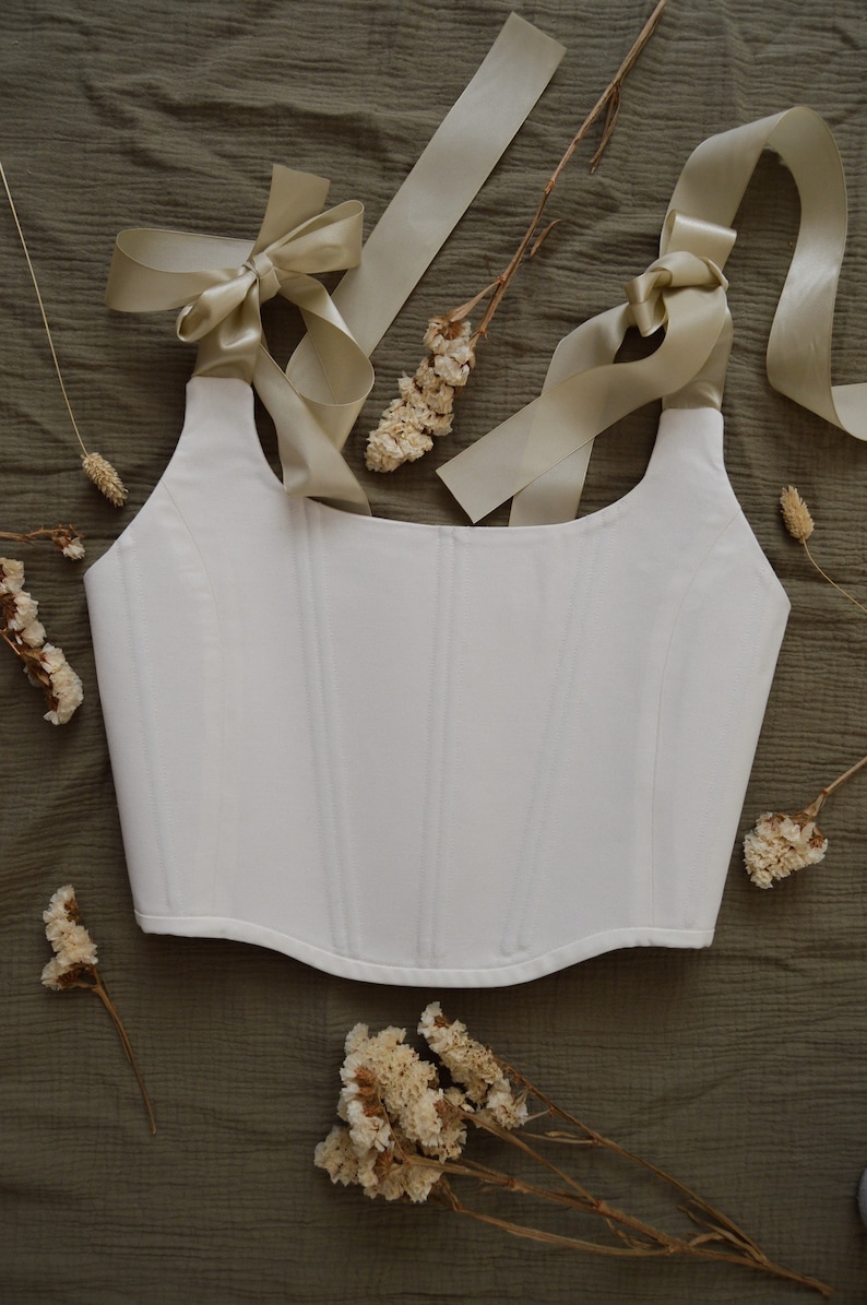 Custom Made Corset Stays Corset Top Solid Color Corset - Etsy