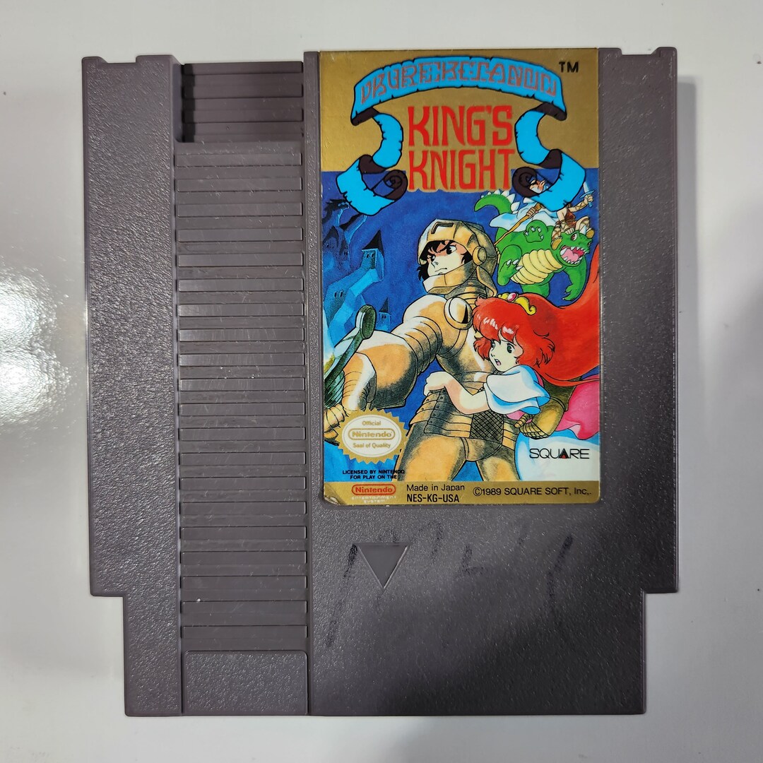 King's Knight NES 1989 Cartridge Only Cleaned & Tested Authentic - Etsy