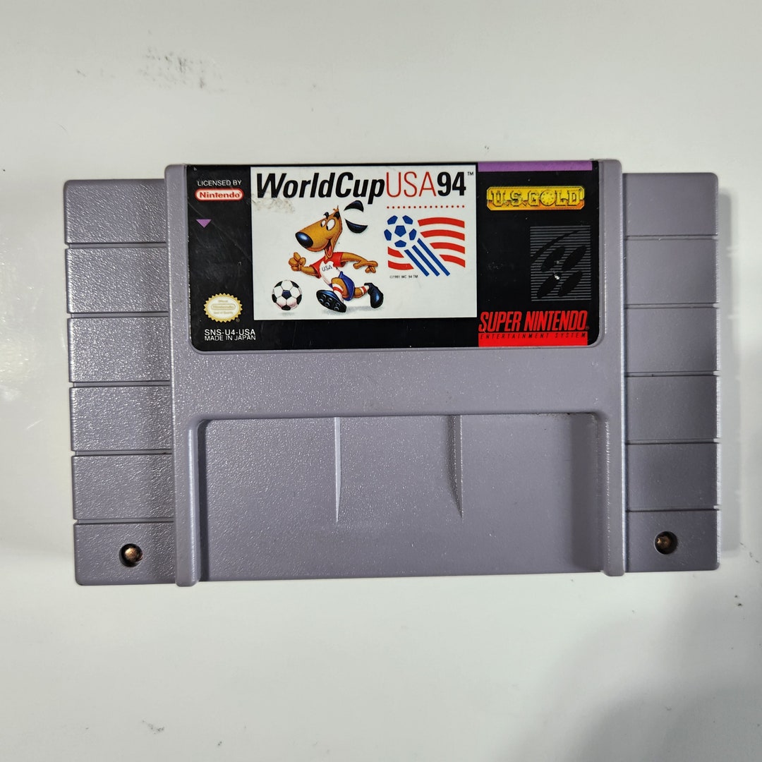 World Cup USA 94 SNES 1994 Cartridge Only Cleaned & Tested Authentic - Etsy