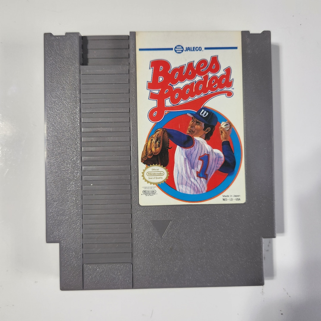 Bases Loaded NES 1988 Cartridge Only Cleaned & Tested Authentic - Etsy
