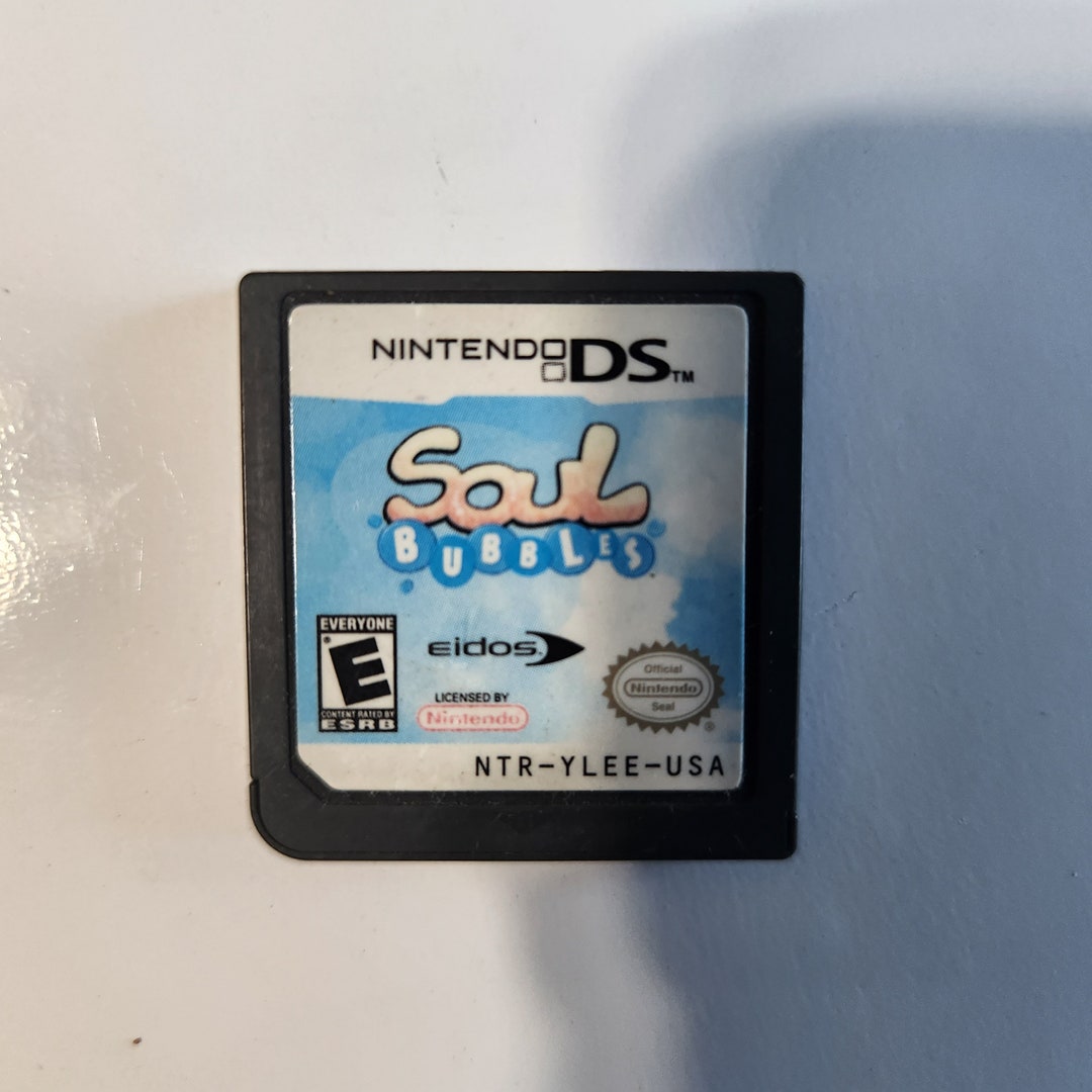 Soul Bubbles DS Cartridge Only Cleaned & Tested Authentic - Etsy