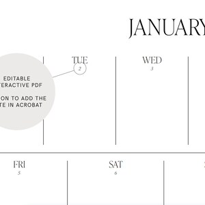 Minimalist Printable Weekly Planner Instant Digital Download Ready to ...