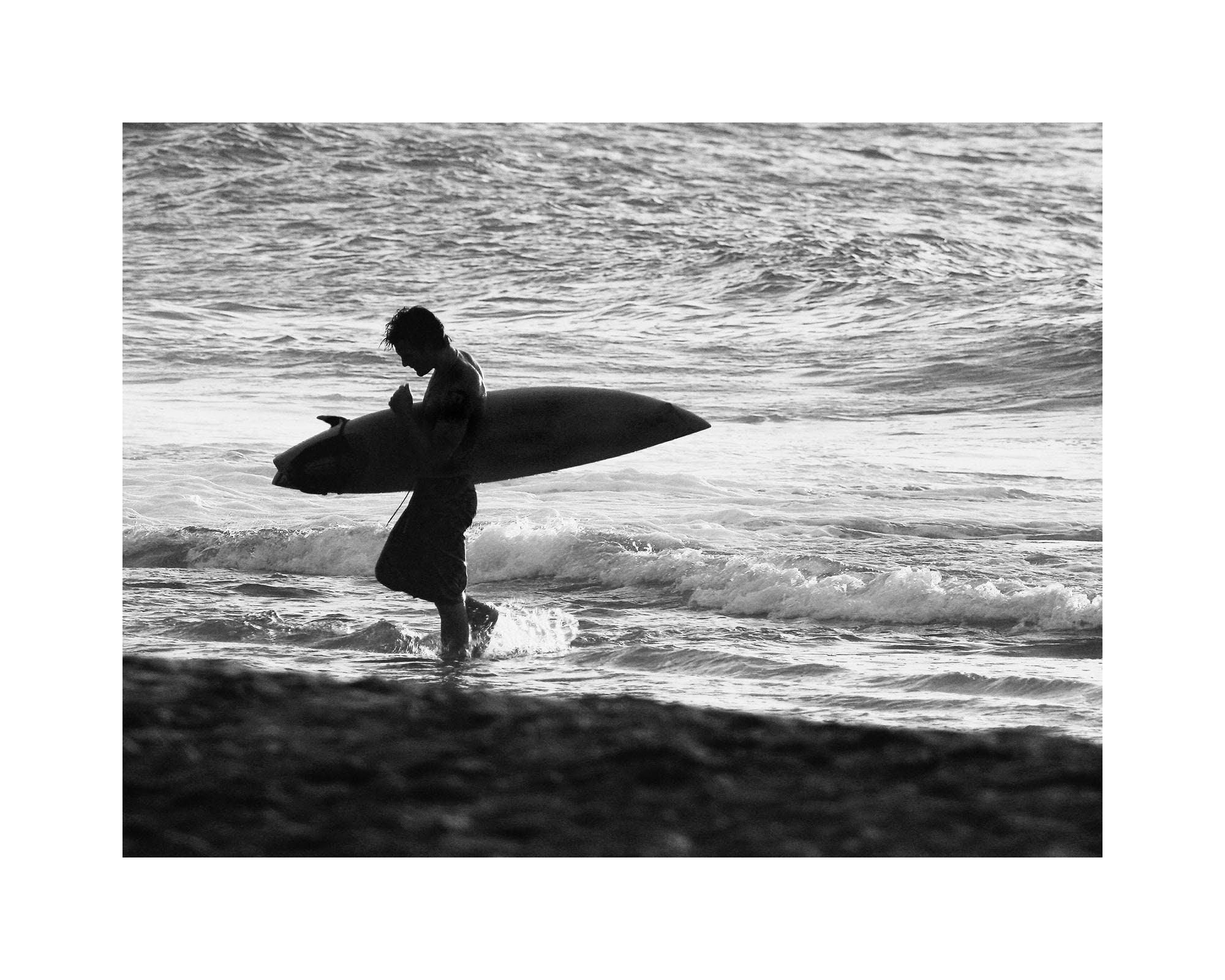 Black and White Surf Print, Surf Photo Wall Art, Surf Photo Print, Surf ...