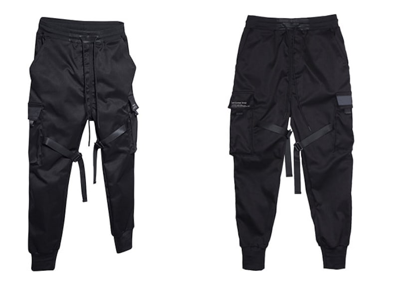 Hip Hop Streetwear Cargo Pants Vintage Etsy