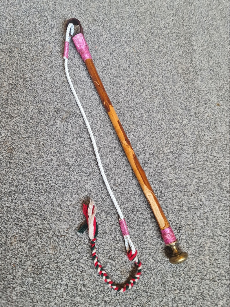 Handmade Inhand Showing Whips - Etsy UK