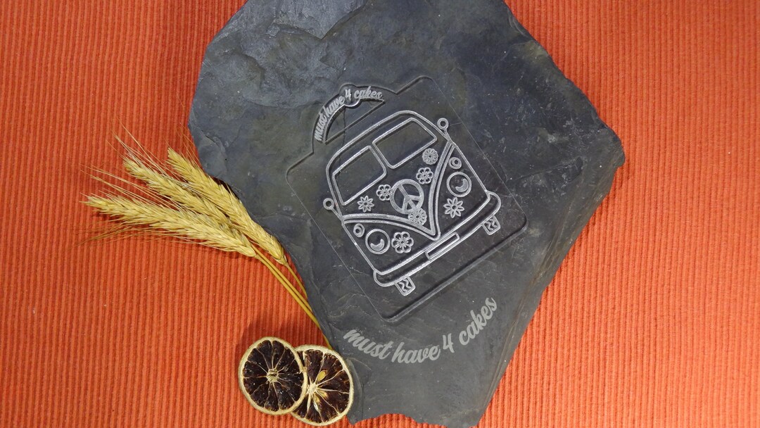 Hippie, VW T1 Bus, Stempel, Keksstempel, Acrylstempel - Etsy.de