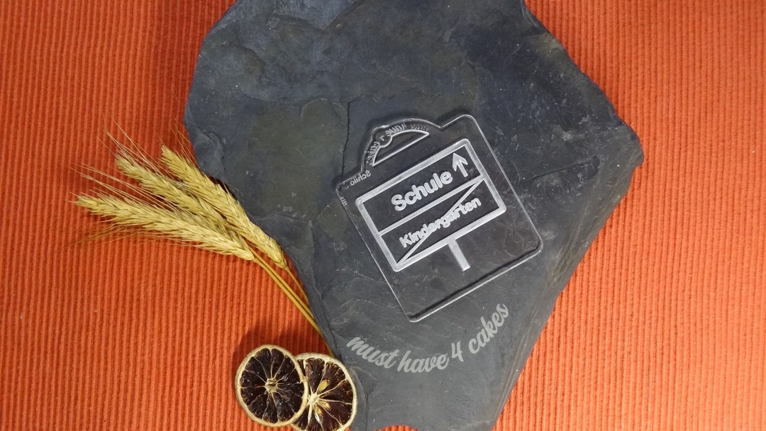 Place Name Sign School Enrollment Stamp Cookie Stamp - Etsy