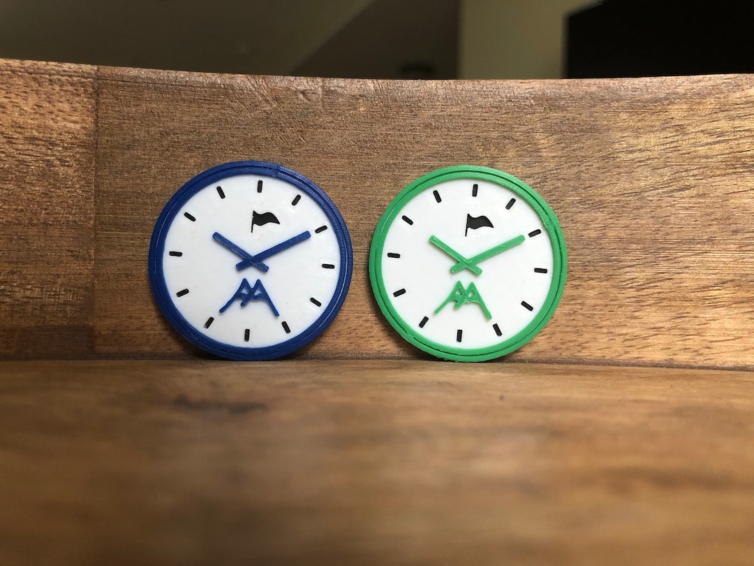 Clock Custom Ball Marker - Etsy
