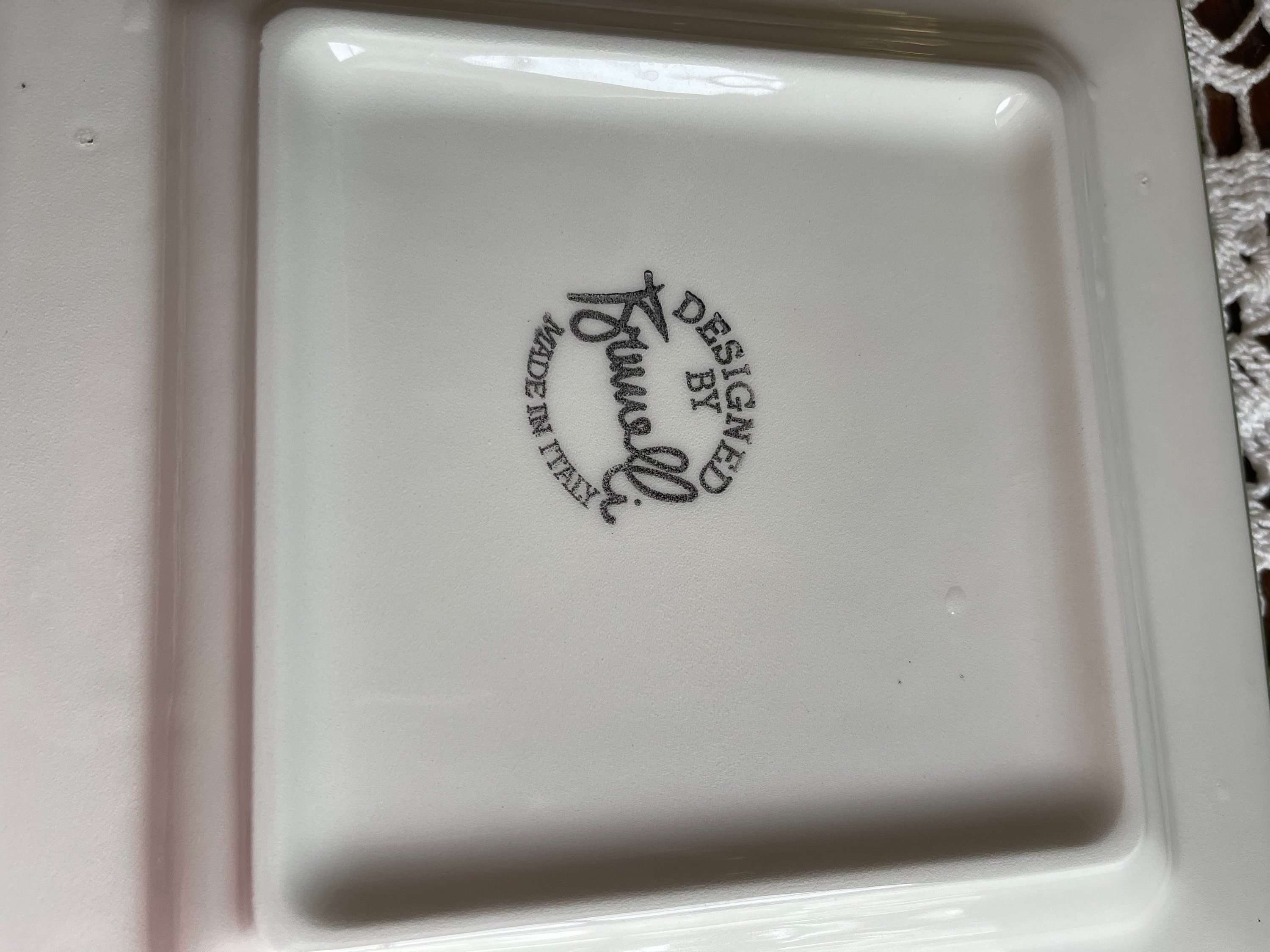 BRING ITALY HOME Vintage Beautiful Plates by Brunelli 7.75 - Etsy