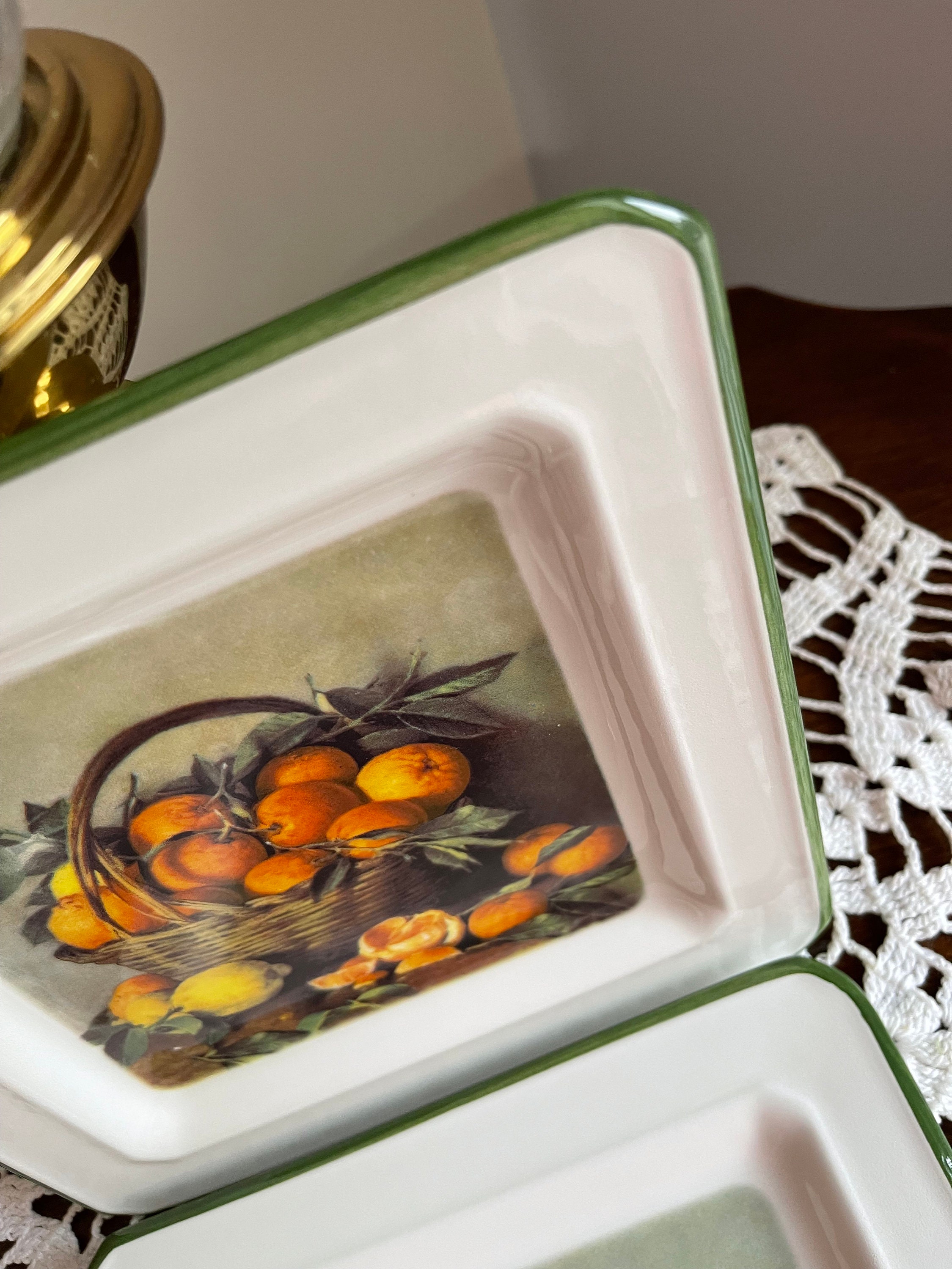 BRING ITALY HOME Vintage Beautiful Plates by Brunelli 7.75 - Etsy