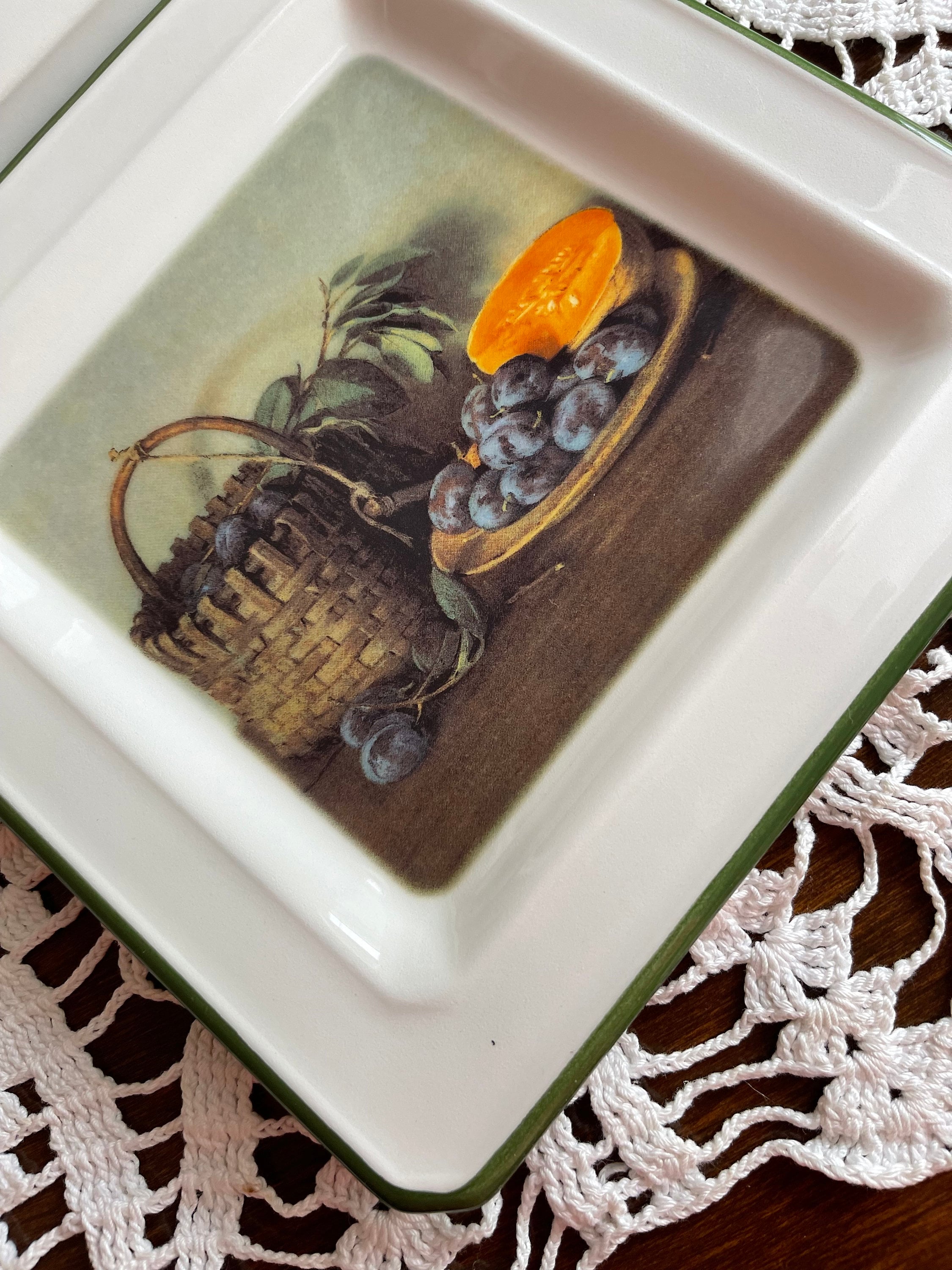 BRING ITALY HOME Vintage Beautiful Plates by Brunelli 7.75 - Etsy