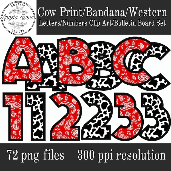 Western Bulletin Board Letters - Etsy