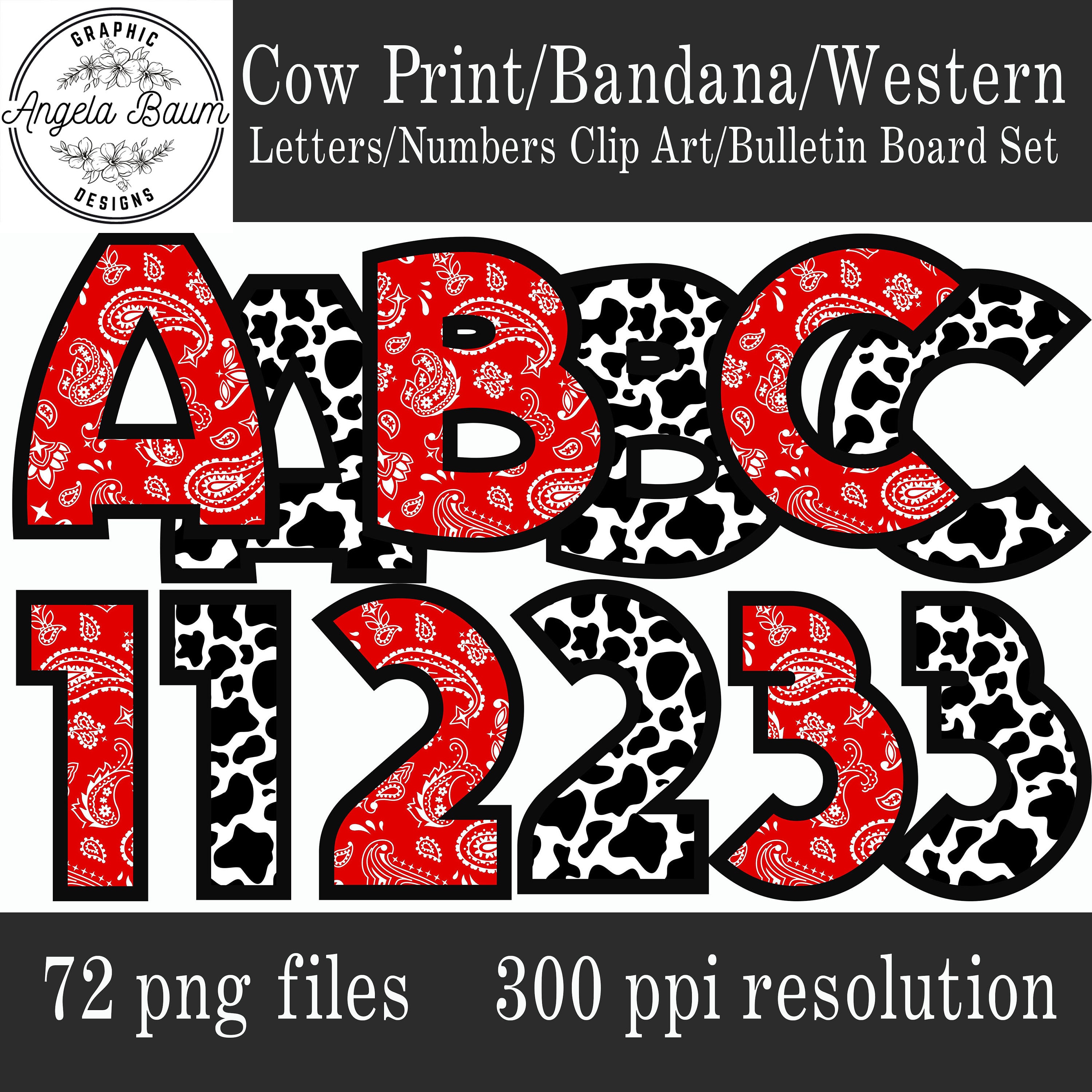 Western Banner Clip Art