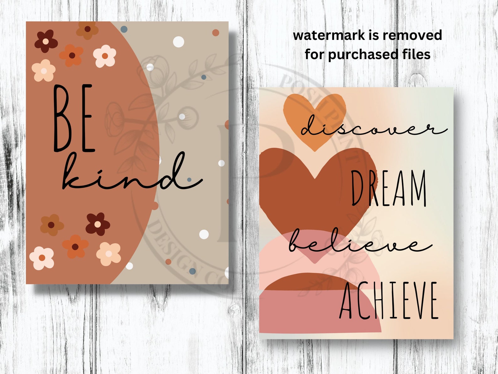Boho Inspirational Posters, Boho Classroom Posters, Boho Printable ...