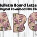 Western Cowboy Alphabet Clip Art, Bulletin Board Letters, PNG Files ...