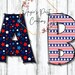 Patriotic Alphabet Clip Art, Bulletin Board Letters, Fourth of July ...