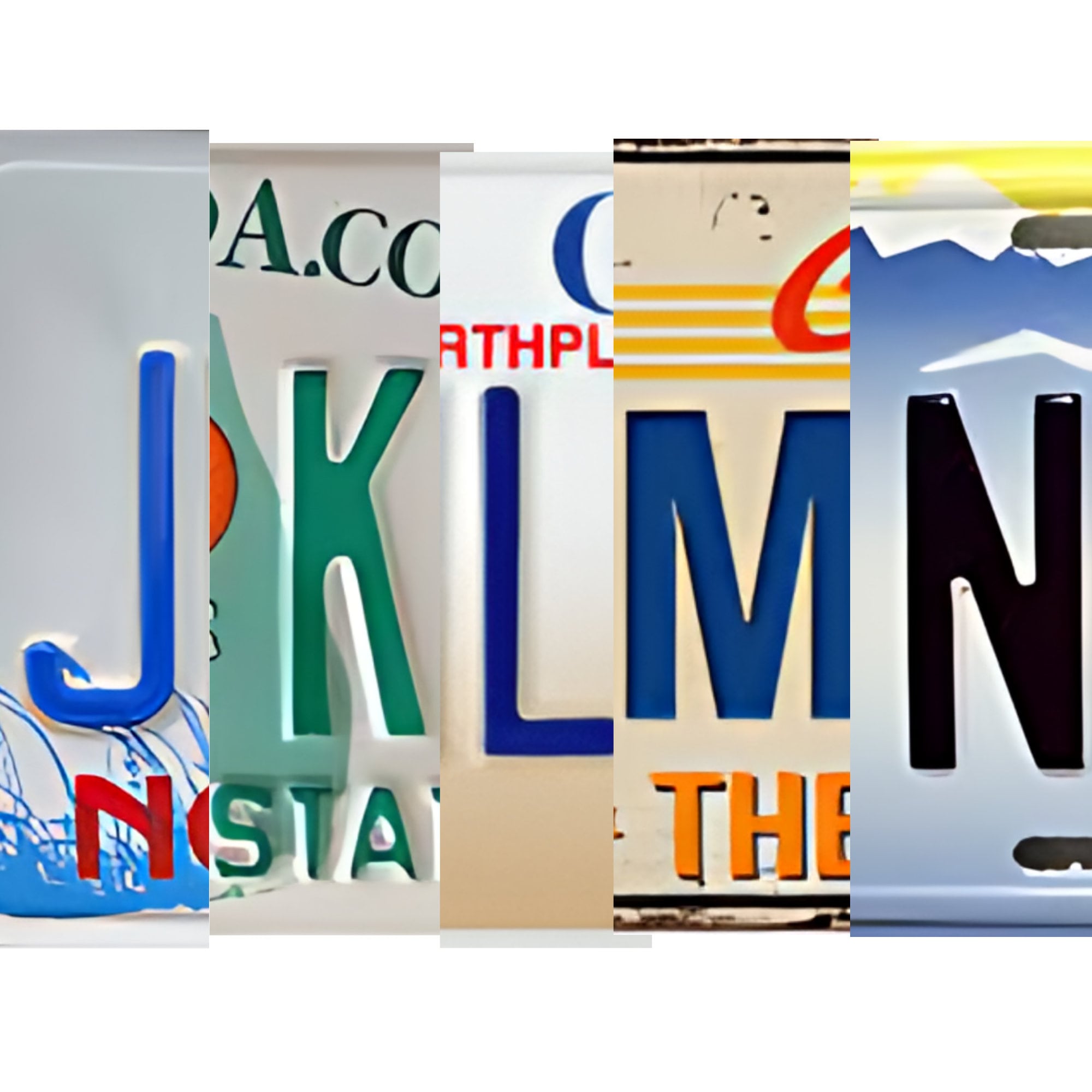 License Plate Alphabet, License Plate Numbers, PNG Files, Clip Art ...