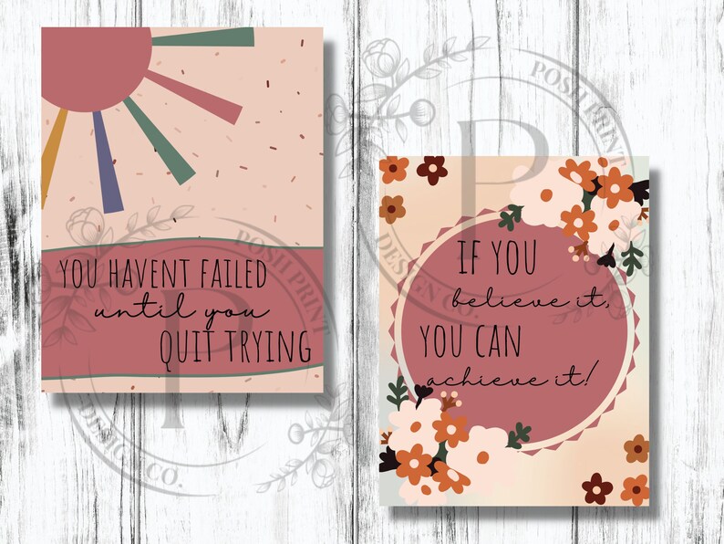 Boho Inspirational Posters, Boho Classroom Posters, Boho Printable ...
